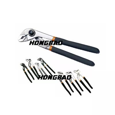 China 8 9.5 Inch 300mm 250mm Water Pump Pliers Wrench Plumper Pipe Press Button Auto Locking D4 for sale