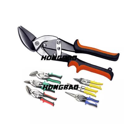 China Heavy Duty Left Cutting Aviation Snips Tin Scissors Cutter 10