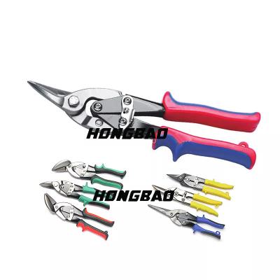 China Left Hand Electric Heavy Duty Aviation Snips Yellow 9 10
