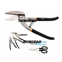 China Sheet Metal Hand Snips Straight Hand Snips Tin Scissors 9 12