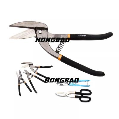 China Sheet Metal Hand Snips Straight Hand Snips Tin Scissors 9 12