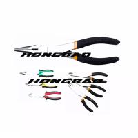 China Long Nose Combination Pliers Special High Leverage Wide Shoulder 200mm 6 8 Inch for sale