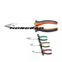 China Long Neck High Leverage Diagonal Cutting Pliers Side Cutter 8
