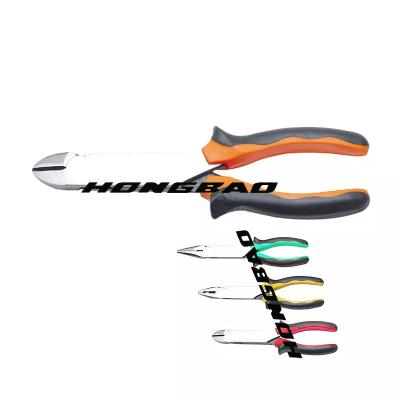 China Long Neck High Leverage Diagonal Cutting Pliers Side Cutter 8