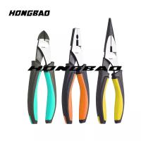 China Long Neck High Leverage Diagonal Cutting Pliers Side Cutter 8