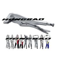 China Flat Jaw Locking Pliers Sheet Metal Bend Form Crimping Vise Grip 8 10'' for sale