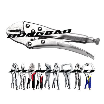 China 5 7 10'' Straight Jaw Locking Pliers Trigger Wire Cut Clamp Press Vise Grip for sale