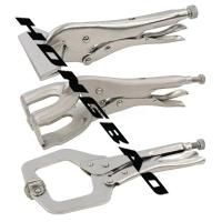 China Flat Jaw Locking Pliers Sheet Metal Bend Form Crimping Vise Grip 8 10'' for sale