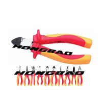 China 1000V Vde Hand Tool Set 200mm 8  Inch Insulated Wire Stripping Pliers Cable Crimping for sale