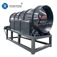 China Sand Stone Separation Shaftless Roller Screen Mobile Shaftless Screen Machine for sale