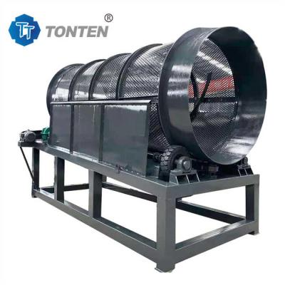 China Sand Stone Separation Shaftless Roller Screen Mobile Shaftless Screen Machine for sale