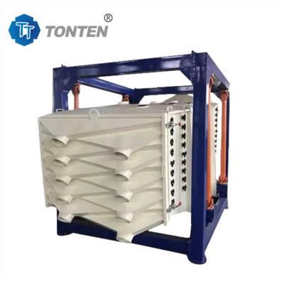 China Silica Sand Swing Vibrating Screen Square Screen Sieving Machine for sale