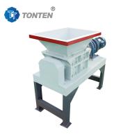 China Single Shaft Shredder Industrial PE Pipe Rubber Shredder Scrap Metal KT Board for sale