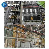China TONTEN Industrial Glass Crusher Machine Production Line To Sand 6-25t Per Batch for sale