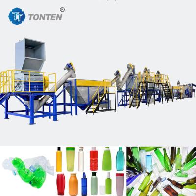 China Waste Plastic PET Bottle Washing Crusher Recycling Machine Line for sale