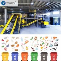 China Domestic Garbage Sorting Line Treatment Solid Wet Waste Sorting Plant for sale