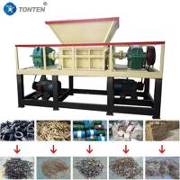 China Cable Shredding Machine Electronic Waste Motorcycle Shredder Clothes for sale