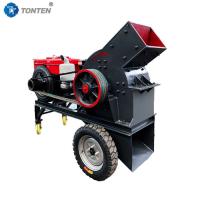 China Diesel Hammer Crusher Machine Stone Tile Plaster Crusher Machine for sale