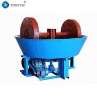 China Gold Mining Wet Pan Gold Mill Ore Crushing Grinding Mill Machine for sale