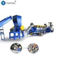 China Water Scrap PET Bottle Crushing Plant Waste Plastic Recycling Machine for sale