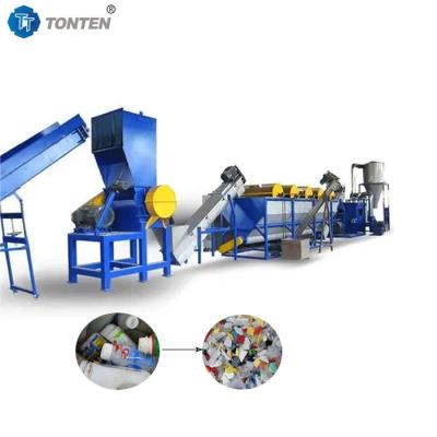 China Water Scrap PET Bottle Crushing Plant Waste Plastic Recycling Machine for sale