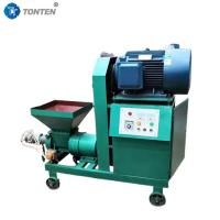 China Stalk Jute Stick Charcoal Briquette Making Machine Production Extruder 800kg for sale