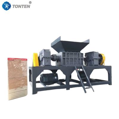 China Can Aluminum Crusher Shredding Double Shaft Shredder Machine For Recycling for sale