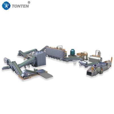 China Construction Household Waste Garbage Sorting Plant Line Low Consumption for sale