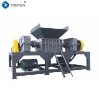 China Scrap Metal Tire Furniture Crusher Double Shaft Shredder Machine for sale