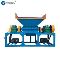 China Scrap Metal Tire Shredder Mini Metal Paper Garbage Shredding Machine for sale