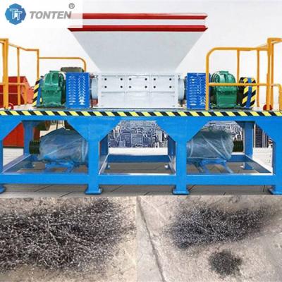 China High Capacity Durable Build Double Shaft Shredder For Wood Processing Industry for sale