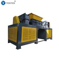 China Circuit Board Wood Cans Shredding Double Shaft Shredder Machine for sale