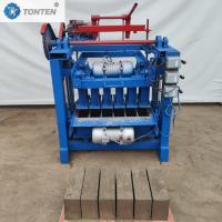 China Semi Automatic Brick Making Machine Clay Block Machine Manufacturer for sale