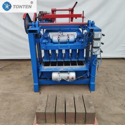 China Semi Automatic Brick Making Machine Clay Block Machine Manufacturer for sale