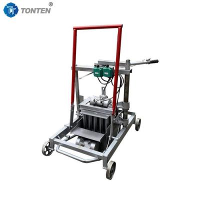 China Manual Brick Making Machine Concrete Block Molding Machine for sale