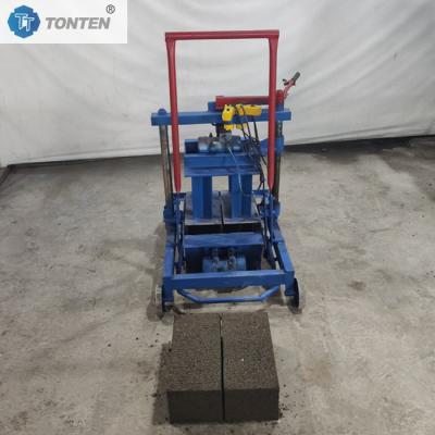 China Low Cost Direct Push Brick Making Machine Multifunctional Mold Brick Making Machine for sale