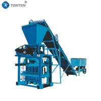 China Semi-Automatic Fly Ash Brick Machine Concrete Block Paver Machines for sale