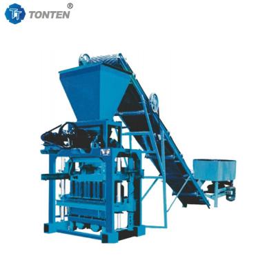 China Semi-Automatic Fly Ash Brick Machine Concrete Block Paver Machines for sale