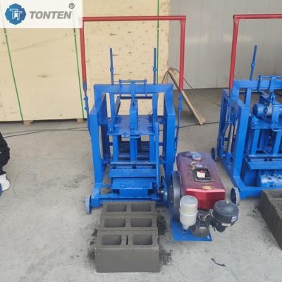 China Mobile Diesel Brick Making Machine Sand Soil Brick Making Machine for sale