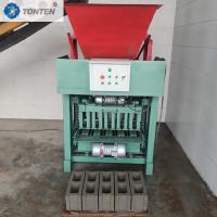 China Roadside Stone Molding Machine Concrete Semi-automatic Hollow Brick Making Machine for sale