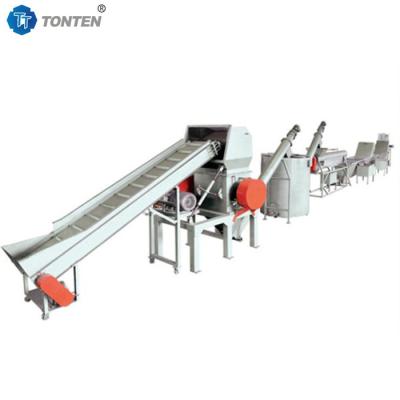 China Plastic Bottle Recycling PET Plastic Bottle Crusher Cleaning Line Technology for sale