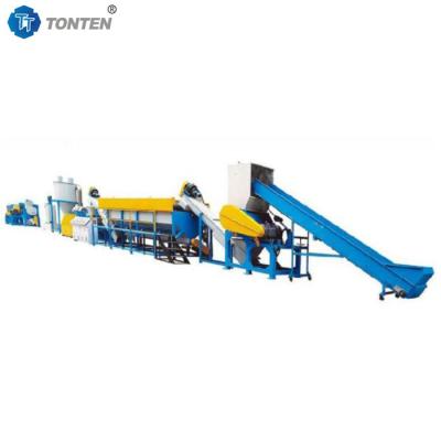 China Waste Plastic Pet Bottle Washing Recycling Plant PVC Pipe Crushing Machine for sale