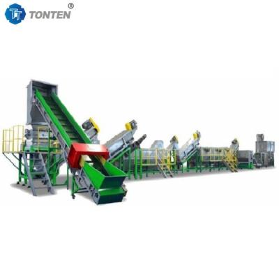 China Hard Soft Plastic Flakes Washing Recycling Line PET Plastic Recycling for sale