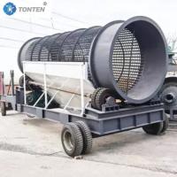 China Shaftless Drum Screen Mines Stone Barite Sand Screening Machine for sale