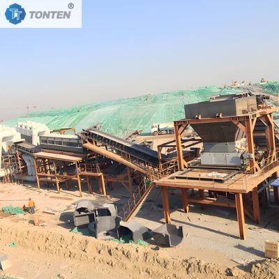 China Marble Concrete Pebble Crushing Crusher Recycling Sorting Line for sale