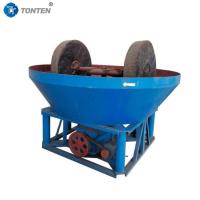 China Mining Gold Silver Wet Pan Mill Ore Rollers Grinding Mill Machine for sale