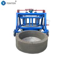 China Prefabricated Hydraulic Canal Brick Machine Well Pipe Brick Machinery for sale
