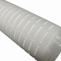 China Micron 0.22um 10'' Pleated PP Filter Cartridge RO Pre Filtration For Beverage Water for sale