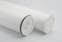 China Desalination SWRO Plant Pleated High Flow Filter Cartridge Beta 5000 5 Micron for sale