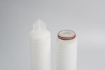China Double 0.22 Micron PES Membrane Filter Cartridge For Food Beverage Industry Filtration for sale